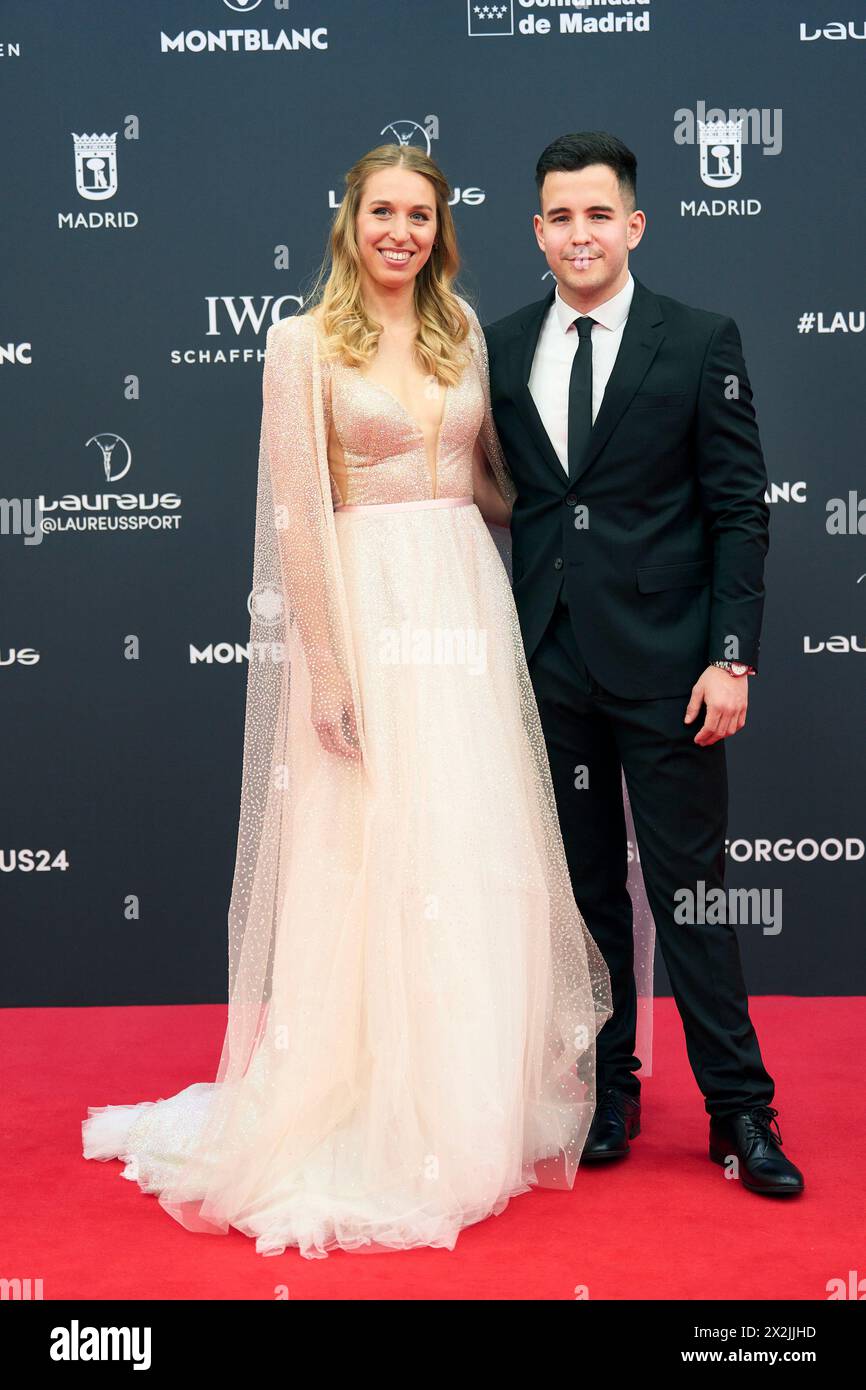 Madrid. Spain. 20240422, Luca Ekler, Levente Lajtos attends Laureus ...