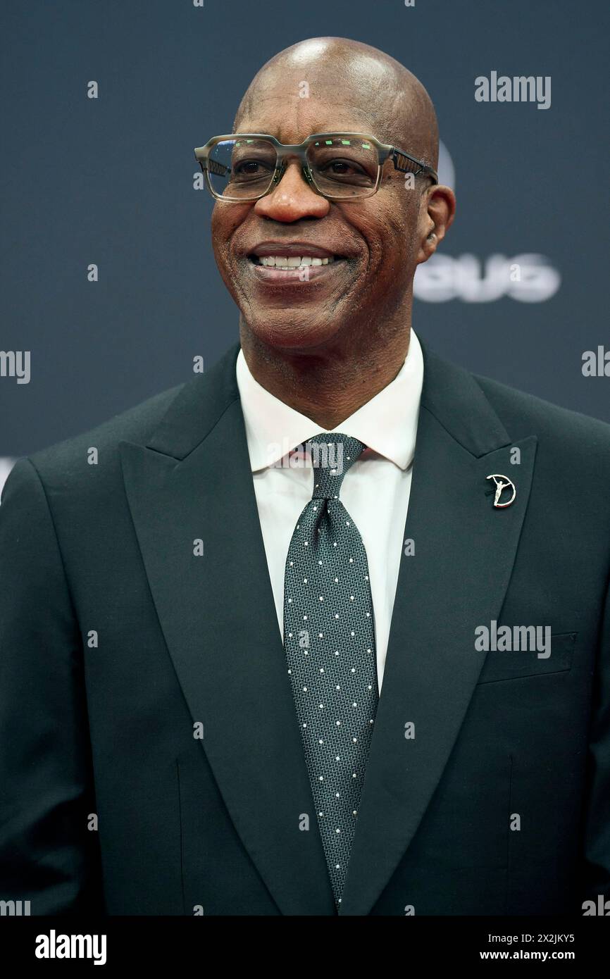 Madrid. Spain. 20240422, Edwin Moses attends Laureus World Sports ...