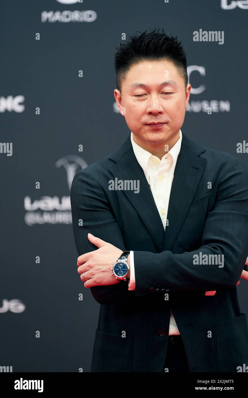 Madrid, Madrid, Spain. 22nd Apr, 2024. Xiaopeng Li attends Laureus ...