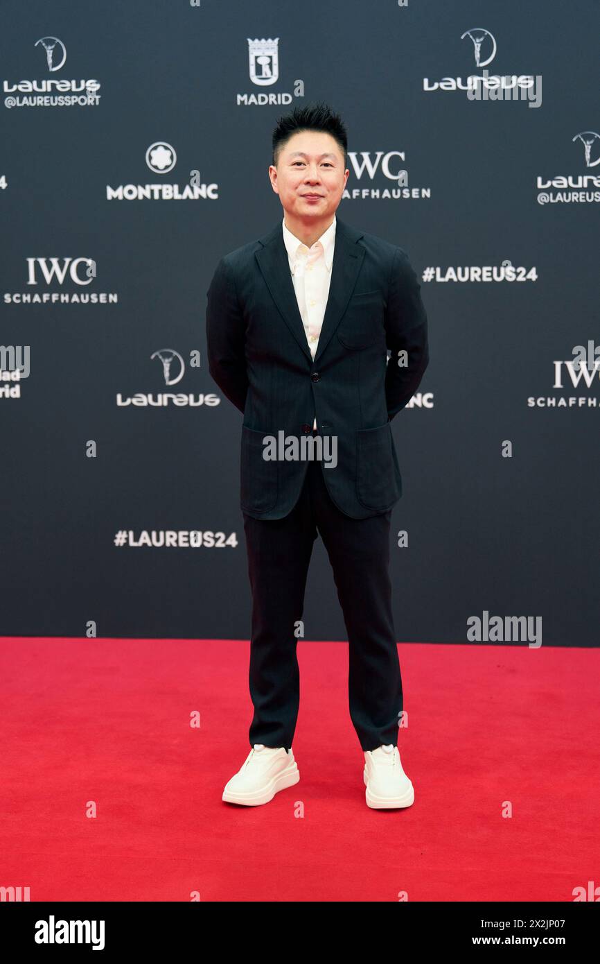 Madrid. Spain. 20240422, Xiaopeng Li attends Laureus World Sports ...