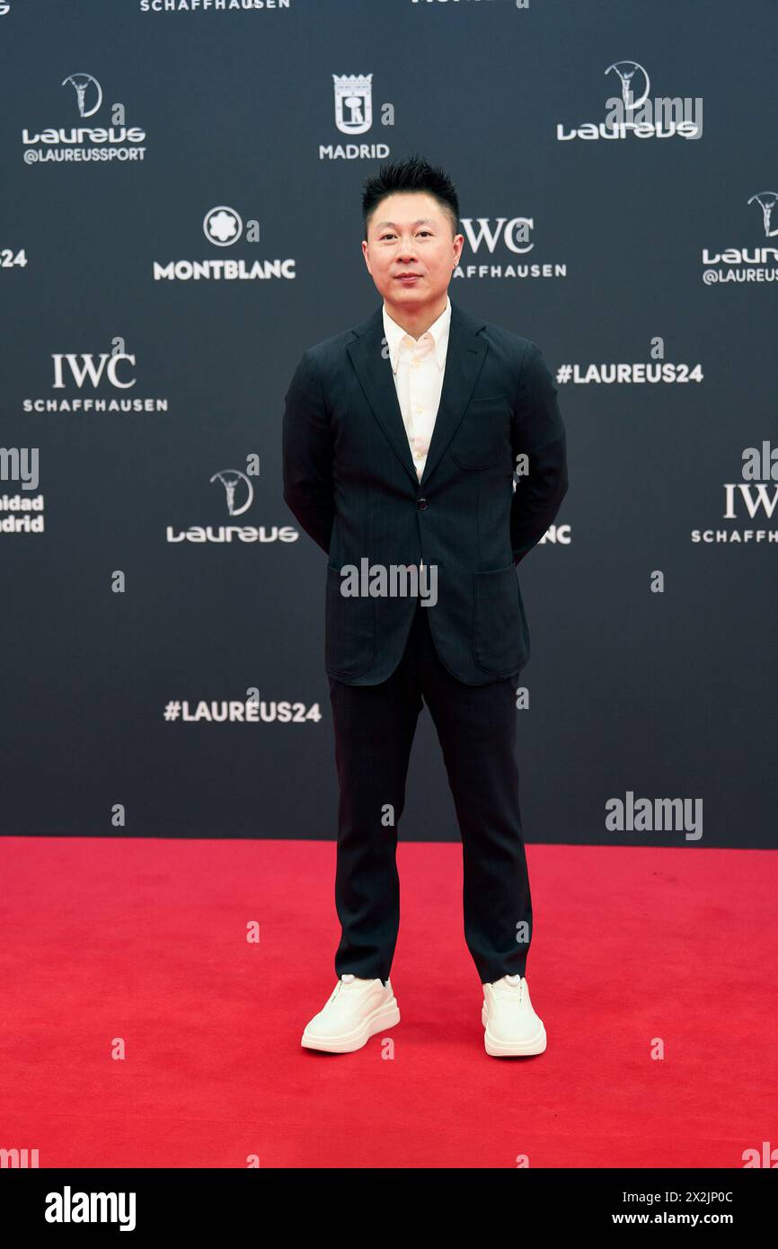 Madrid. Spain. 20240422, Xiaopeng Li attends Laureus World Sports ...
