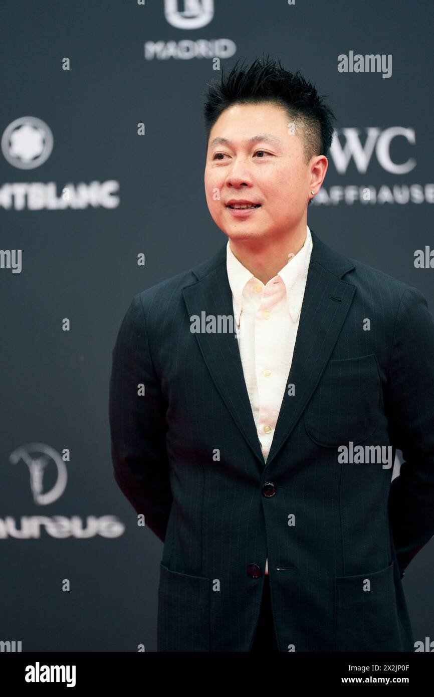 Madrid. Spain. 20240422, Xiaopeng Li attends Laureus World Sports Awards Madrid 2024 - Red ...