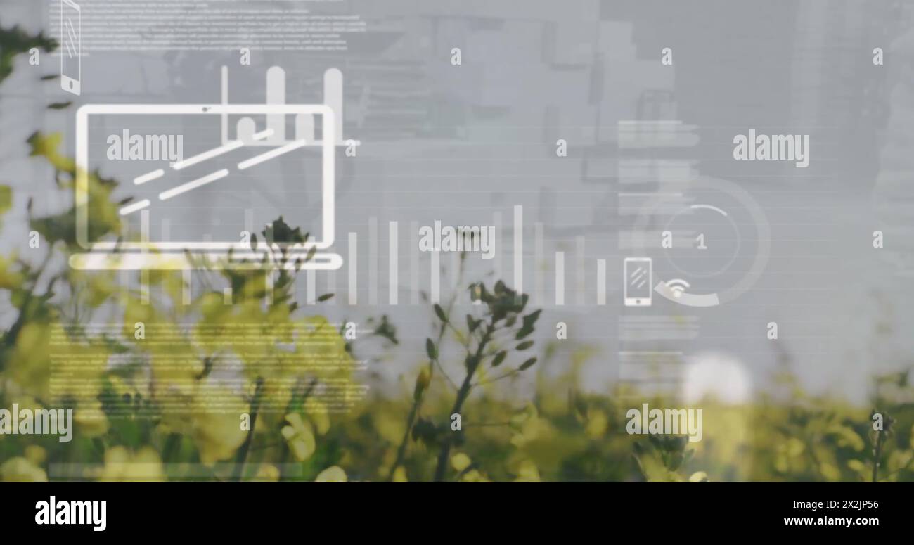 Animation diagrams world map data hi-res stock photography and images ...