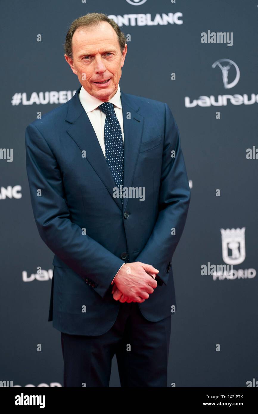 Madrid. Spain. 20240422, Emilio Butragueno attends Laureus World Sports ...