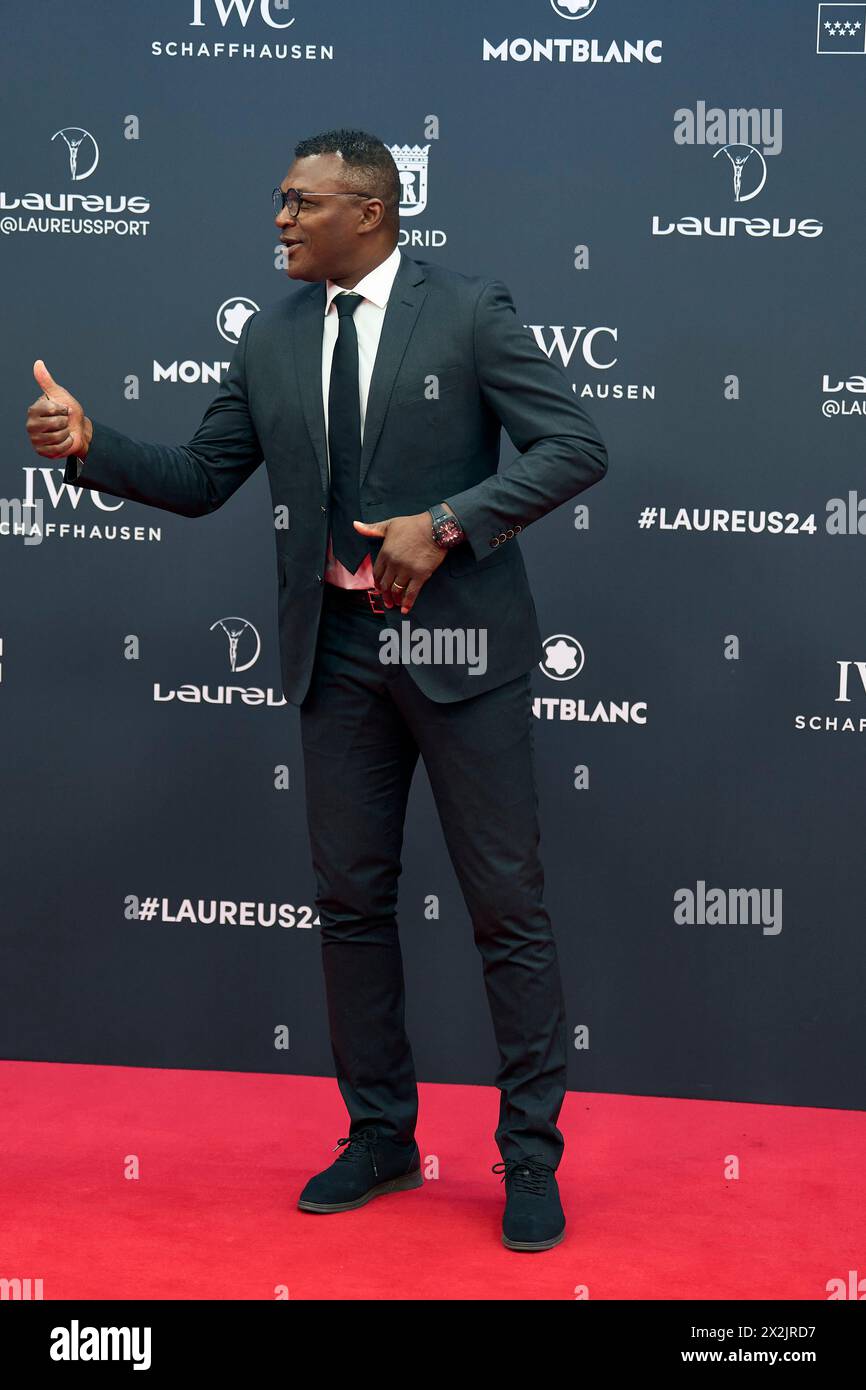 Madrid. Spain. 20240422, Marcel Desailly attends Laureus World Sports ...