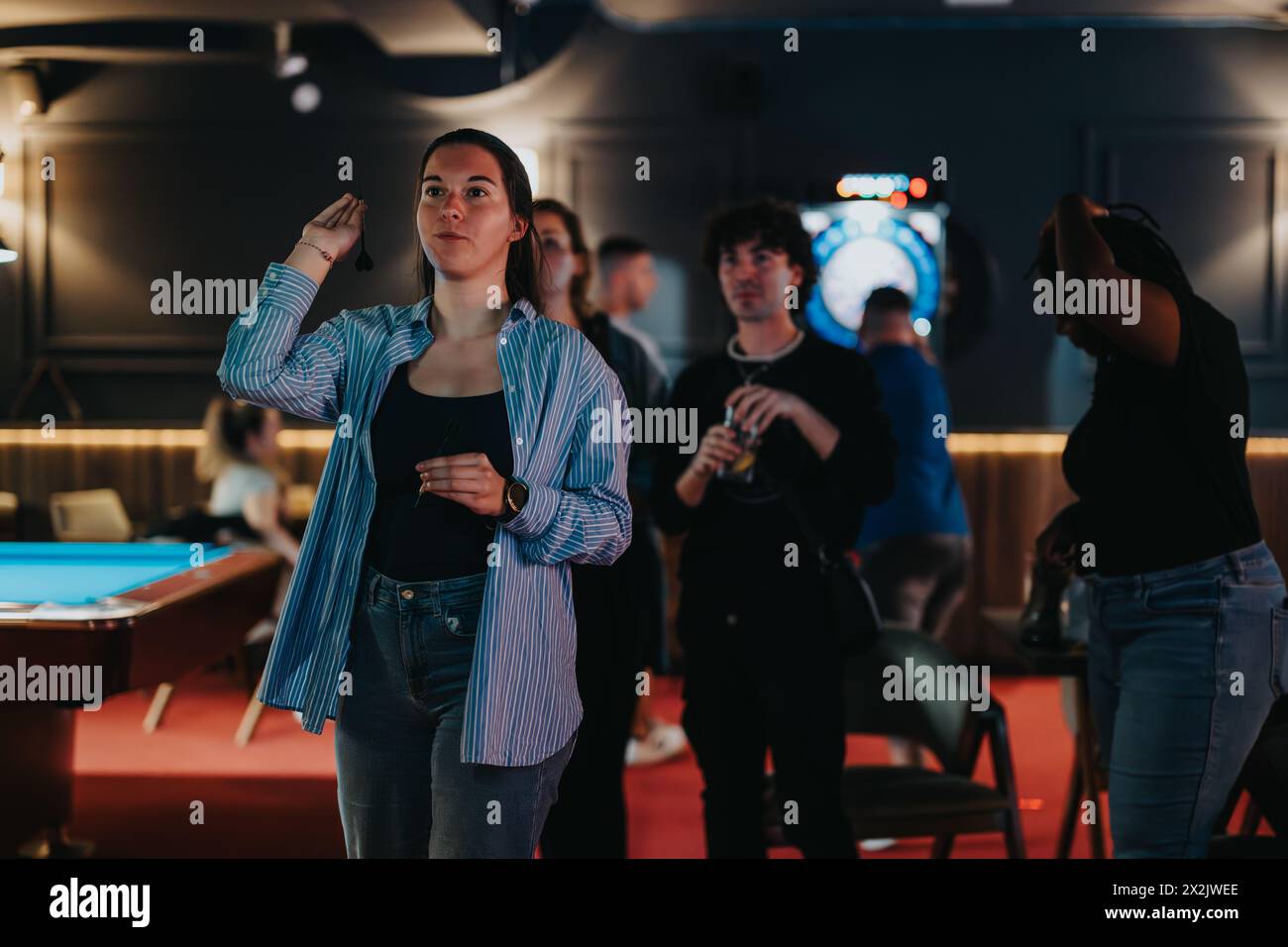 Pub darts team hi-res stock photography and images - Alamy