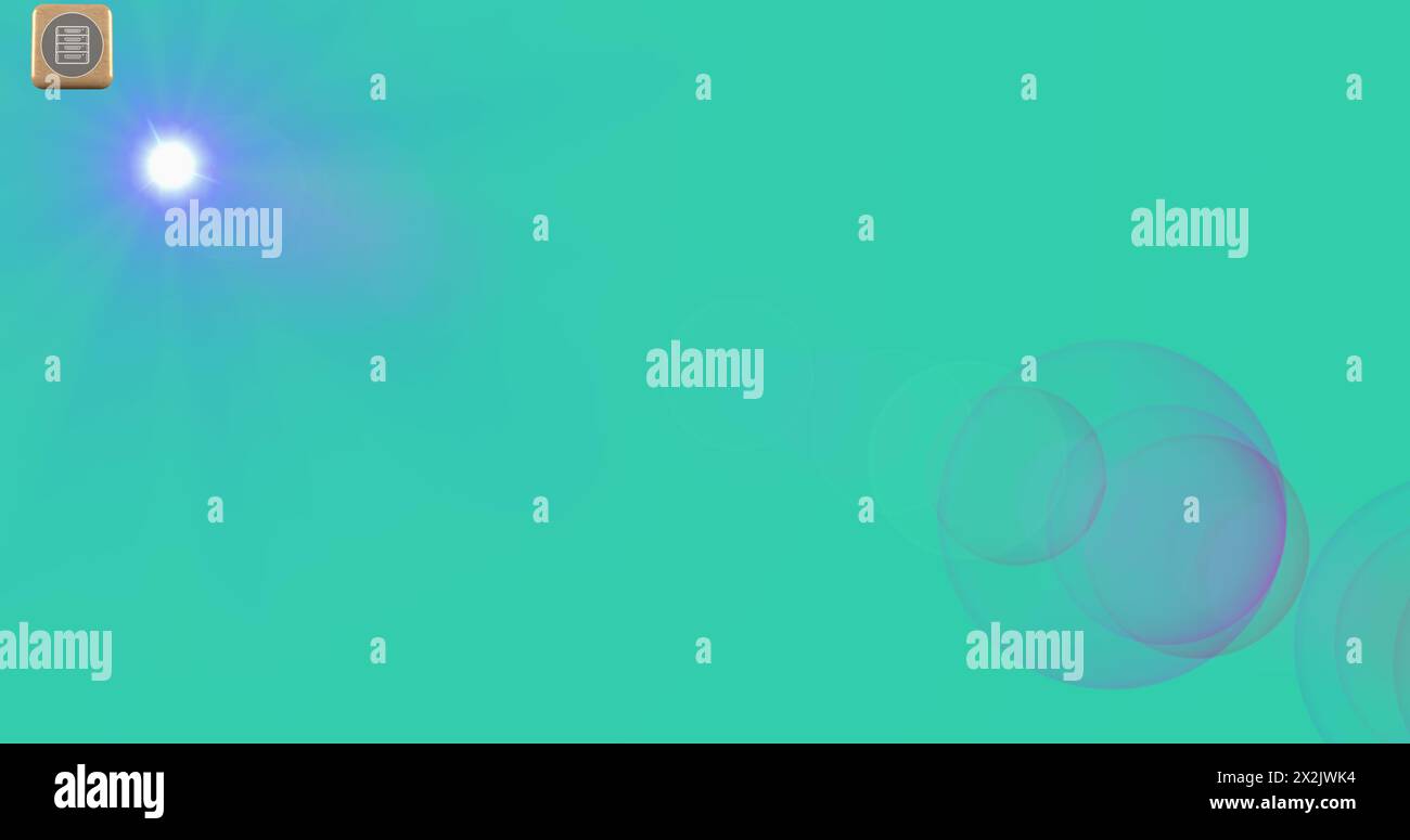 Digital animation green spot light hi-res stock photography and images ...