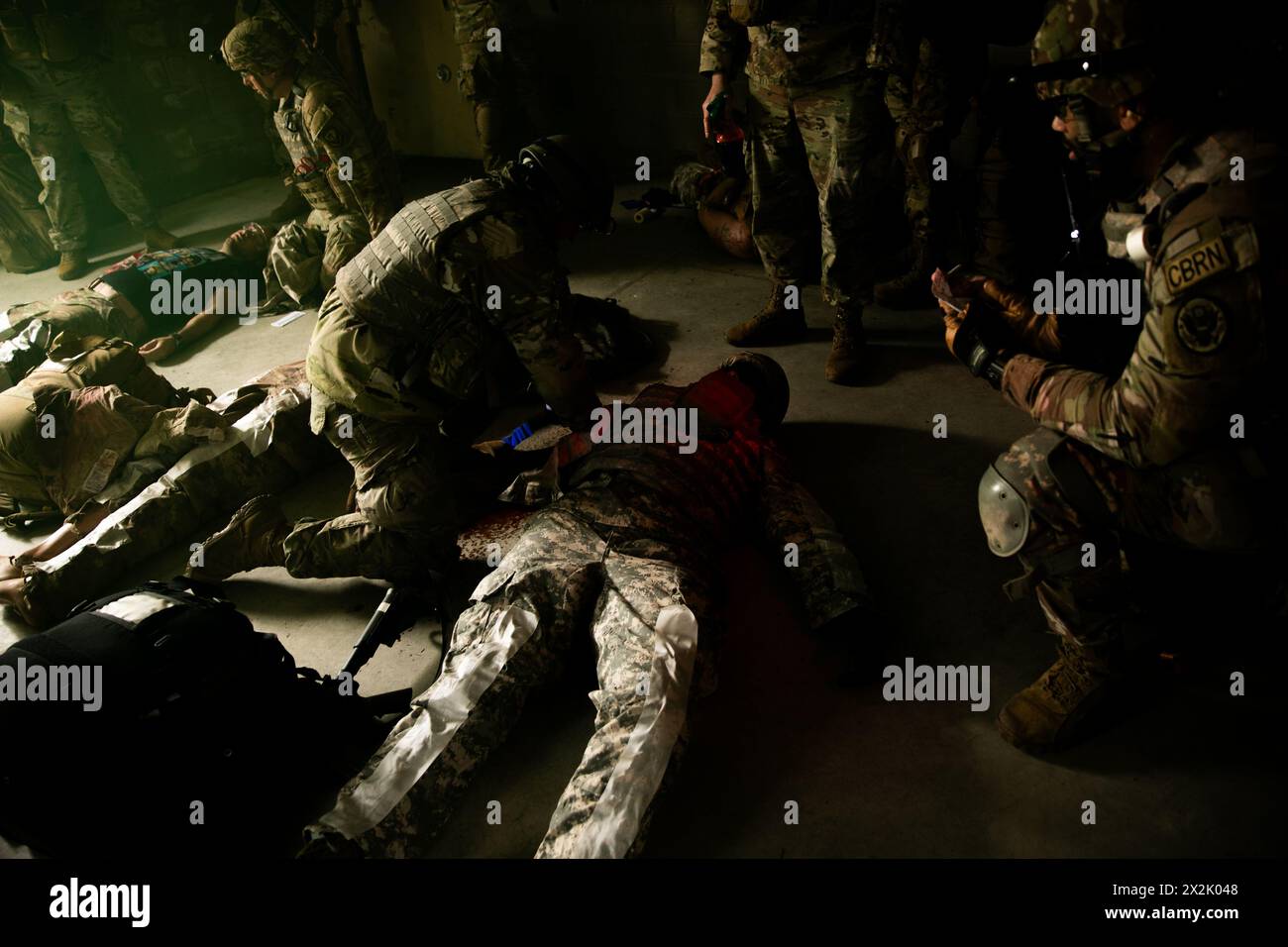 U.S. Army Soldiers conducted the field and war phases, also known as ...