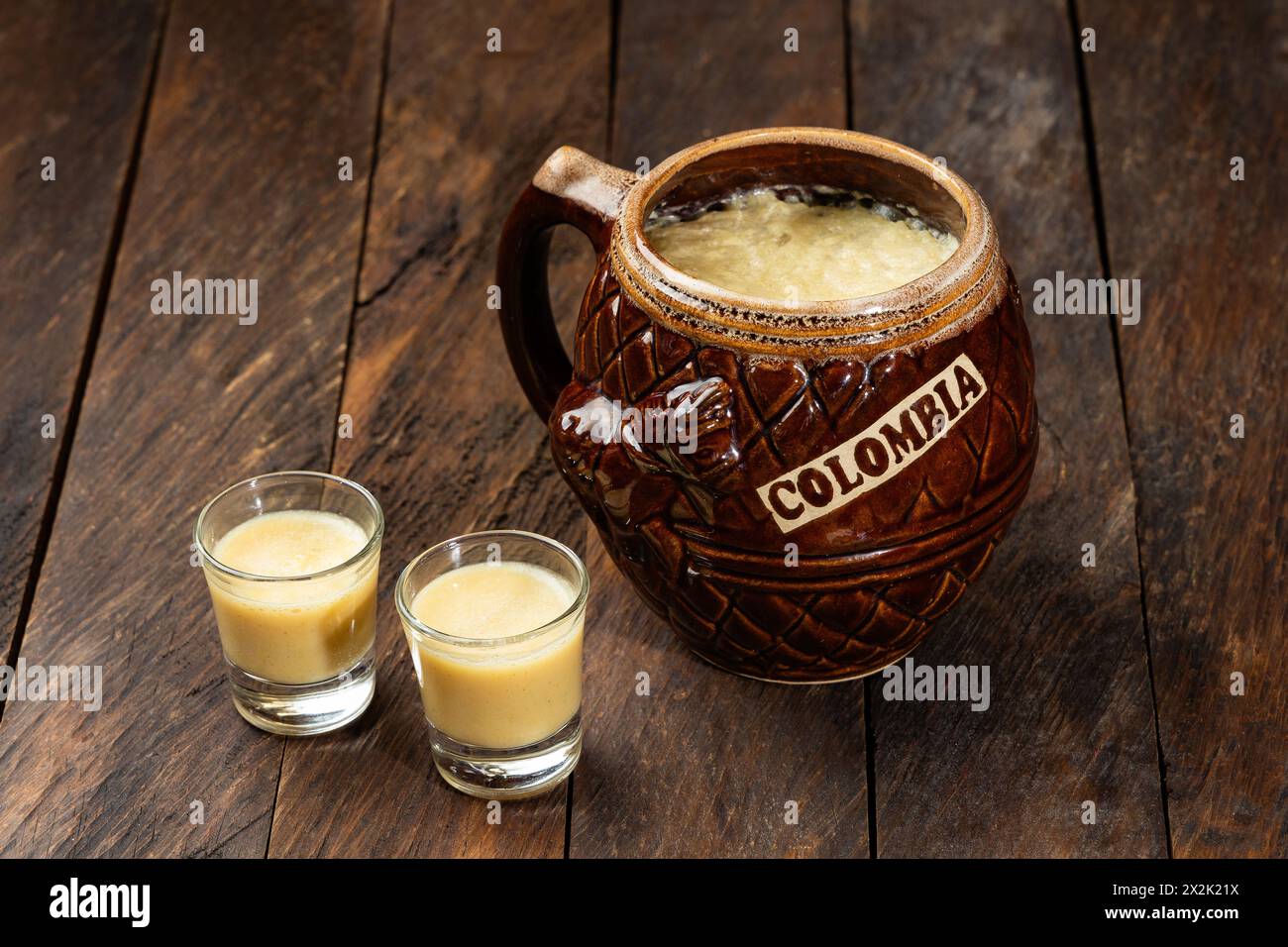 Chicha is a fermented corn drink used by indigenous agricultural ...