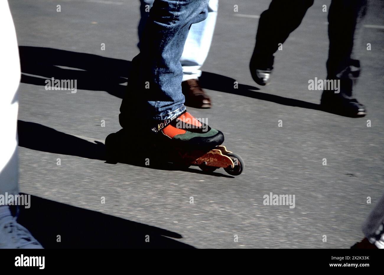 Designer roller skate, Munich, Germany Stock Photo - Alamy