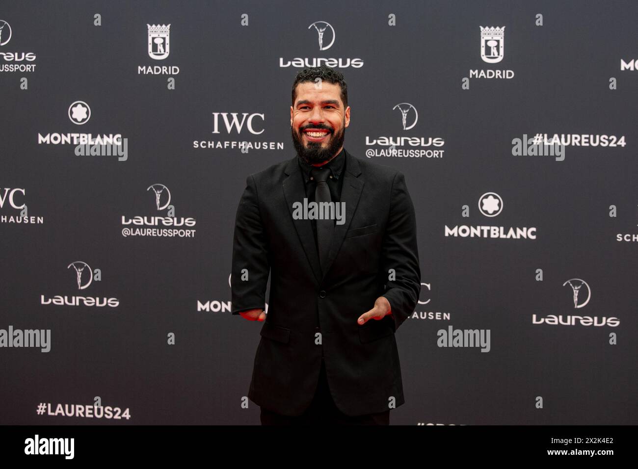 Madrid, Spain. 22nd Apr, 2024. Daniel Dias attends the Laureus World Sports Awards at Galería De ...