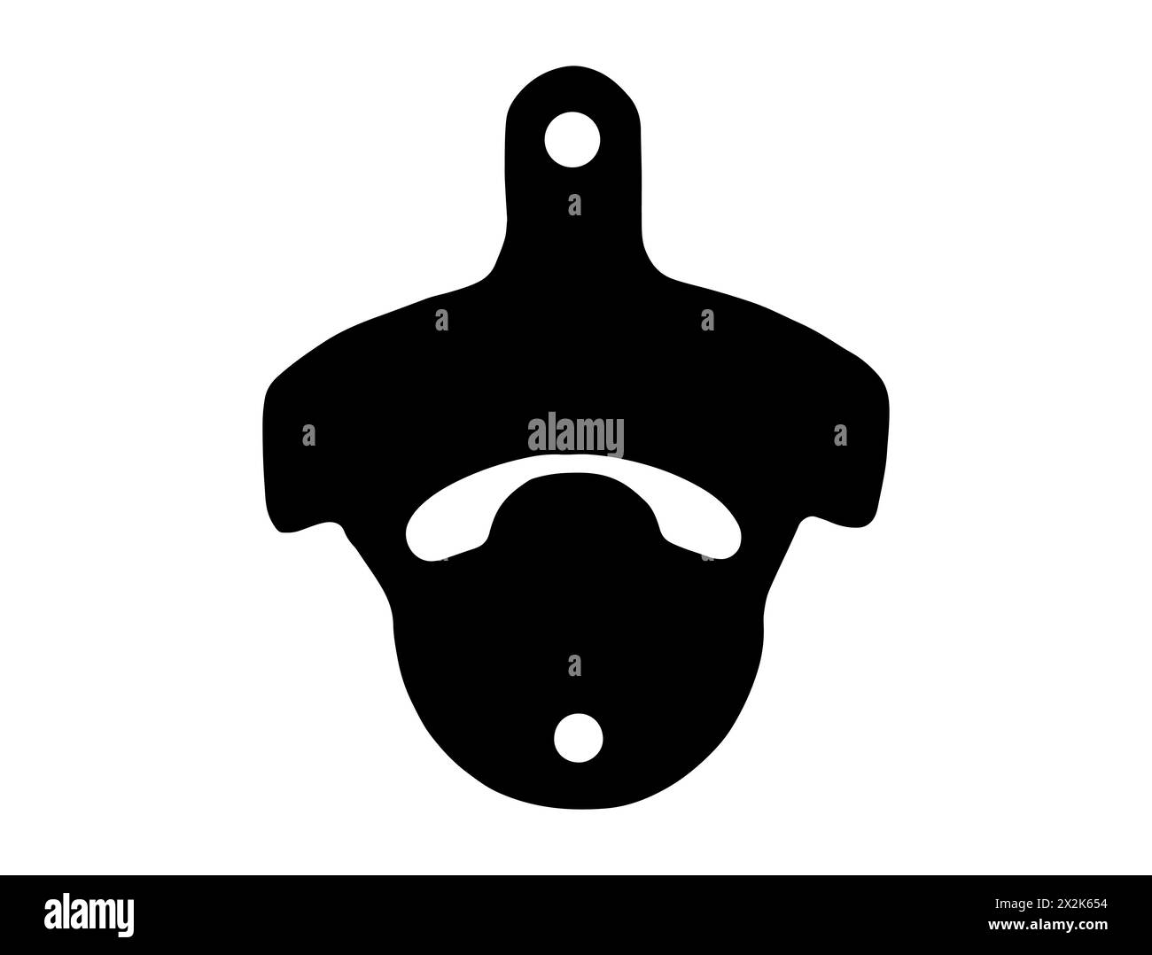 Bottle opener silhouette vector art Stock Vector Image & Art - Alamy