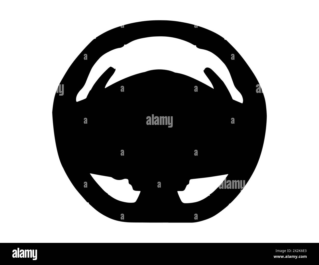 Car steering wheel silhouette vector art Stock Vector Image & Art - Alamy