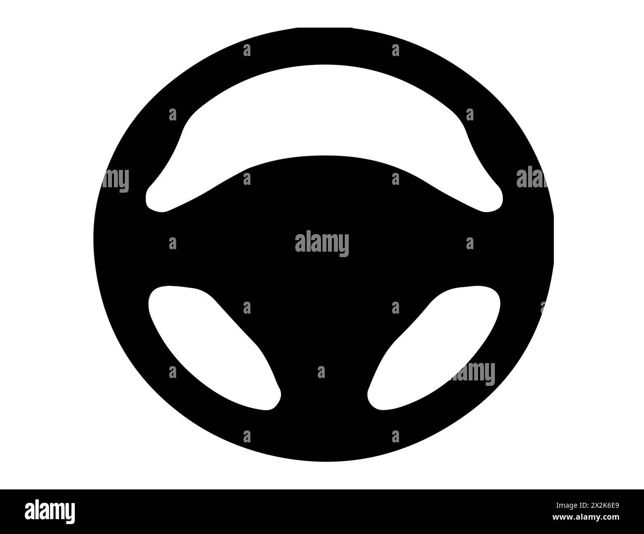 Driving car vector concept Black and White Stock Photos & Images - Alamy