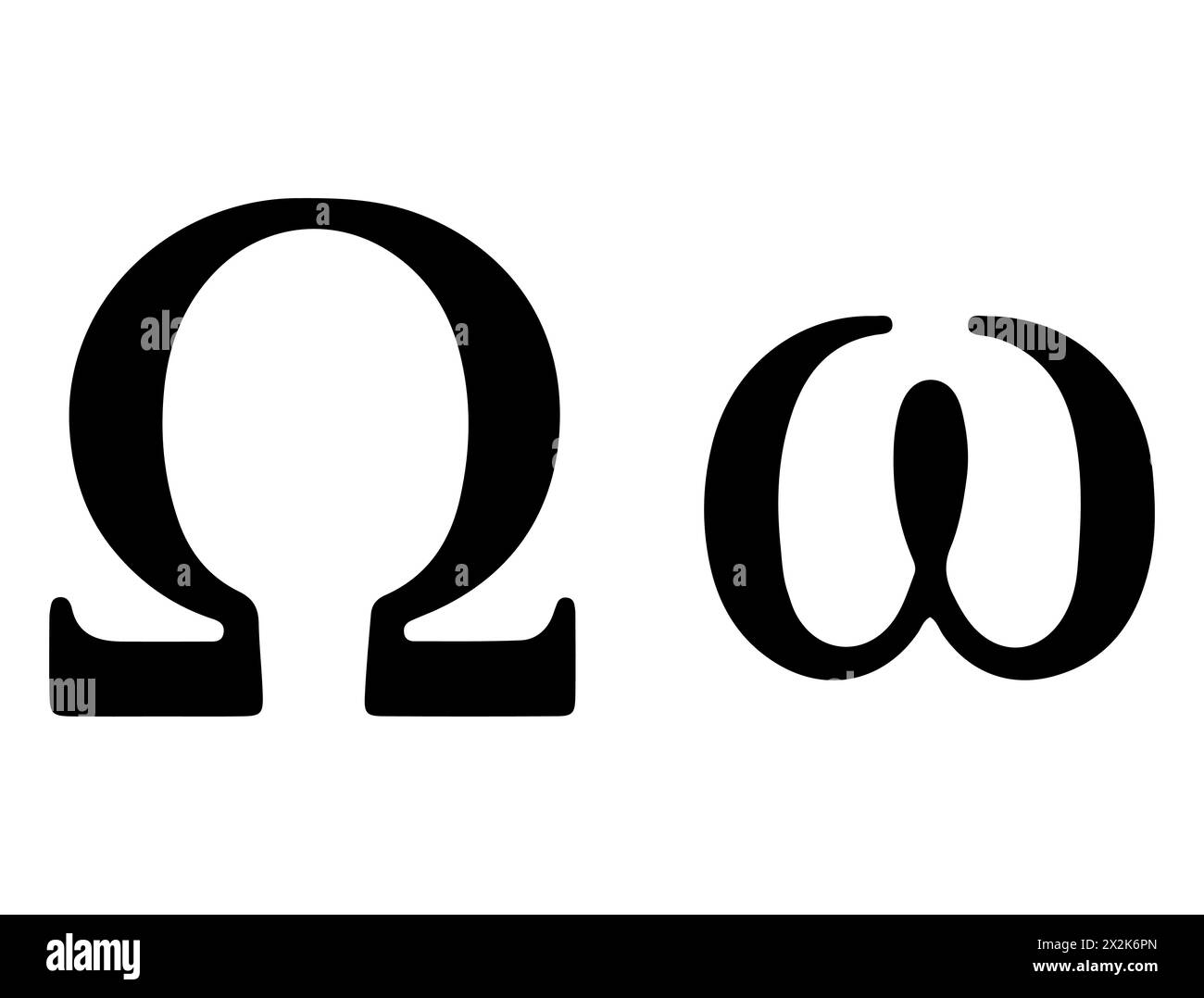 Greek alphabet silhouette vector art Stock Vector Image & Art - Alamy