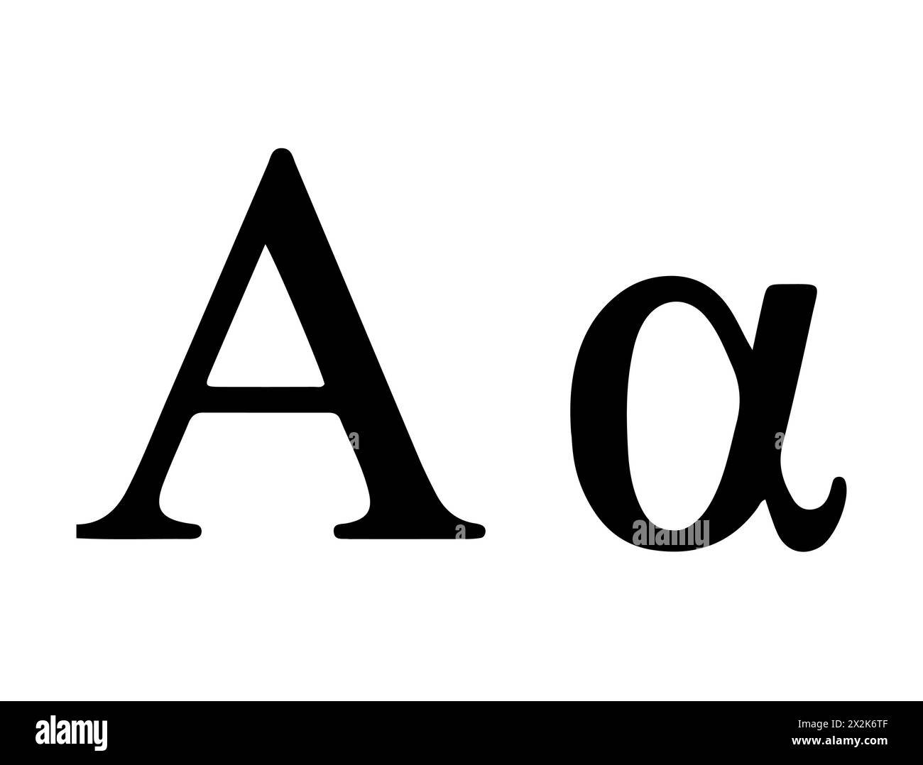 Greek alphabet silhouette vector art Stock Vector Image & Art - Alamy