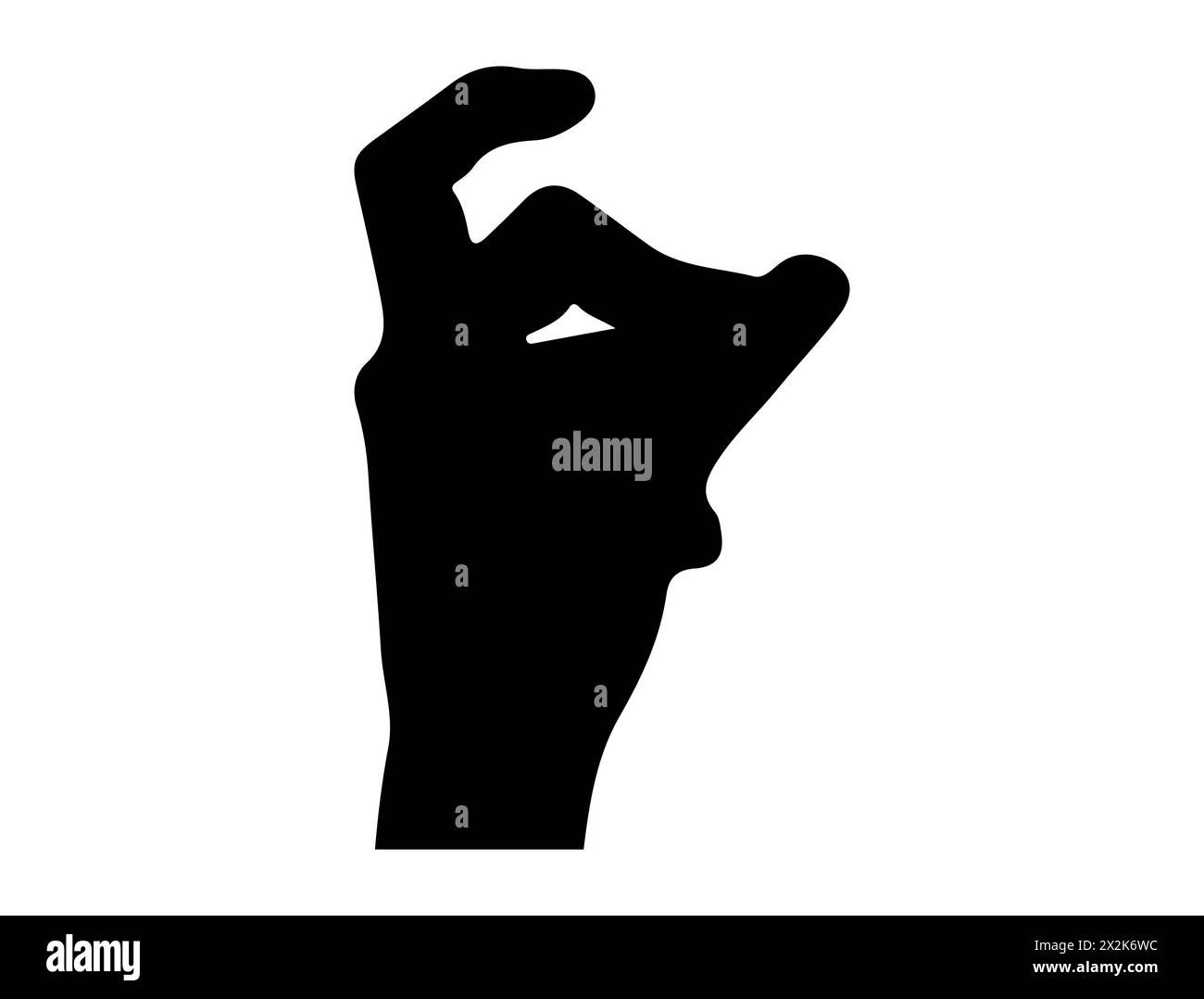 Flat palm male hand gesture hi-res stock photography and images - Alamy