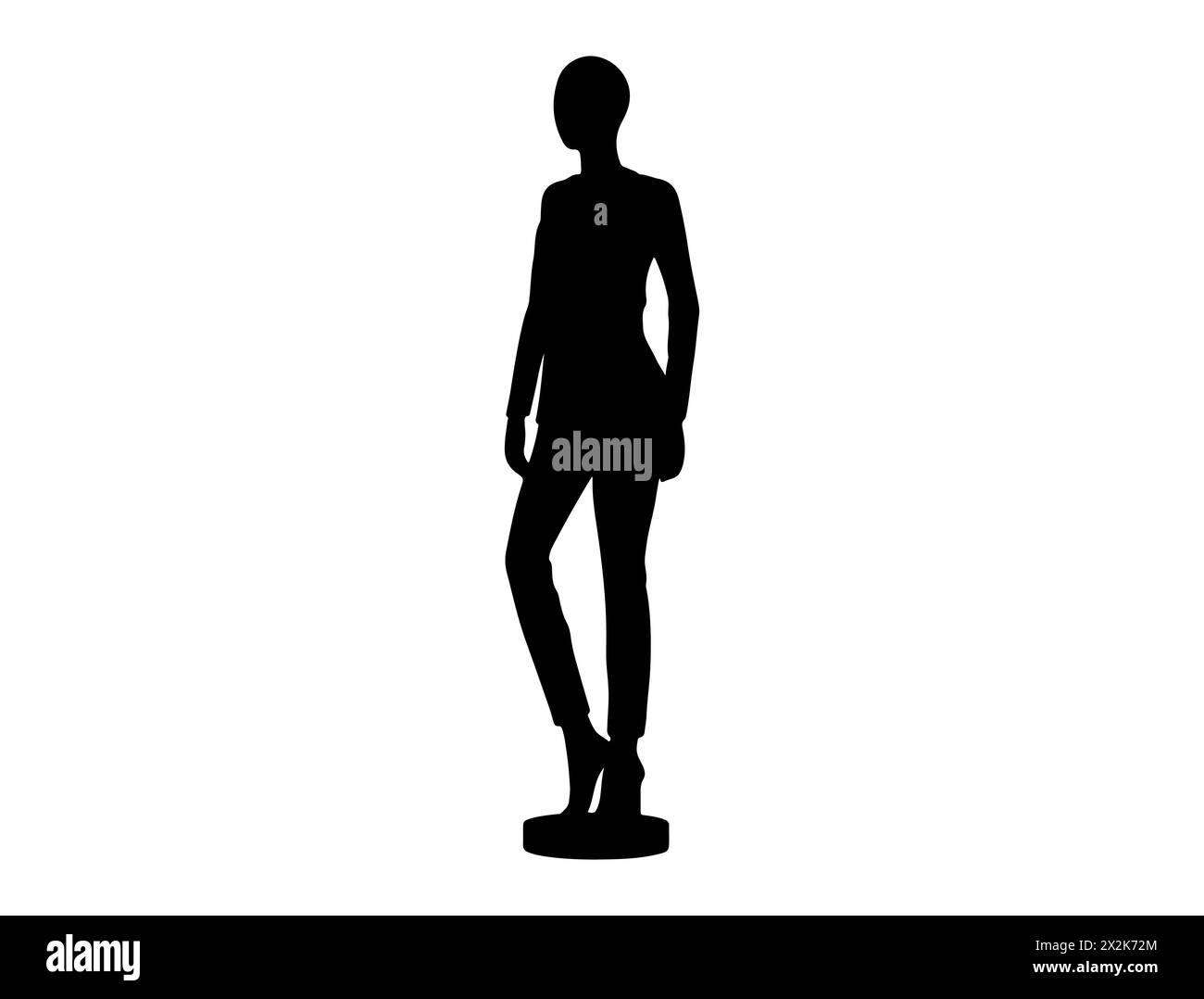 Textile mannequin Stock Vector Images - Alamy