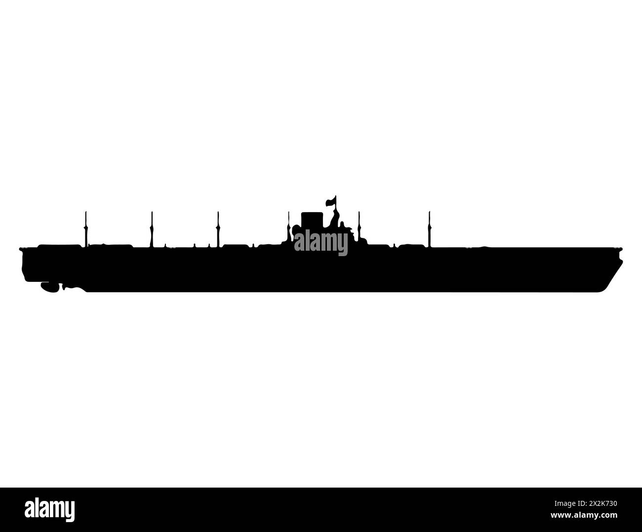 Aircraft carrier silhouette vector art Stock Vector Image & Art - Alamy