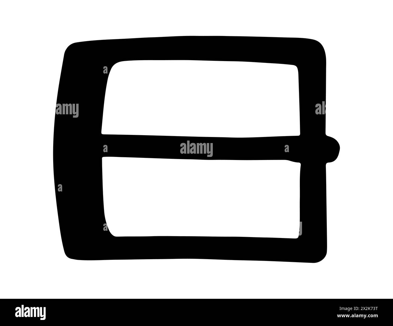 Belt Buckle Silhouette Vector Art Stock Vector Image And Art Alamy