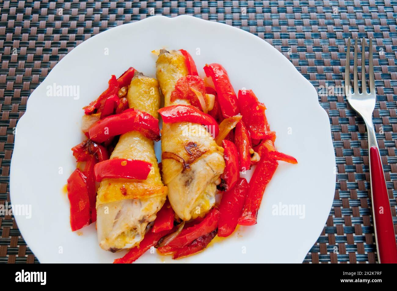 Chilindron chicken hi-res stock photography and images - Alamy