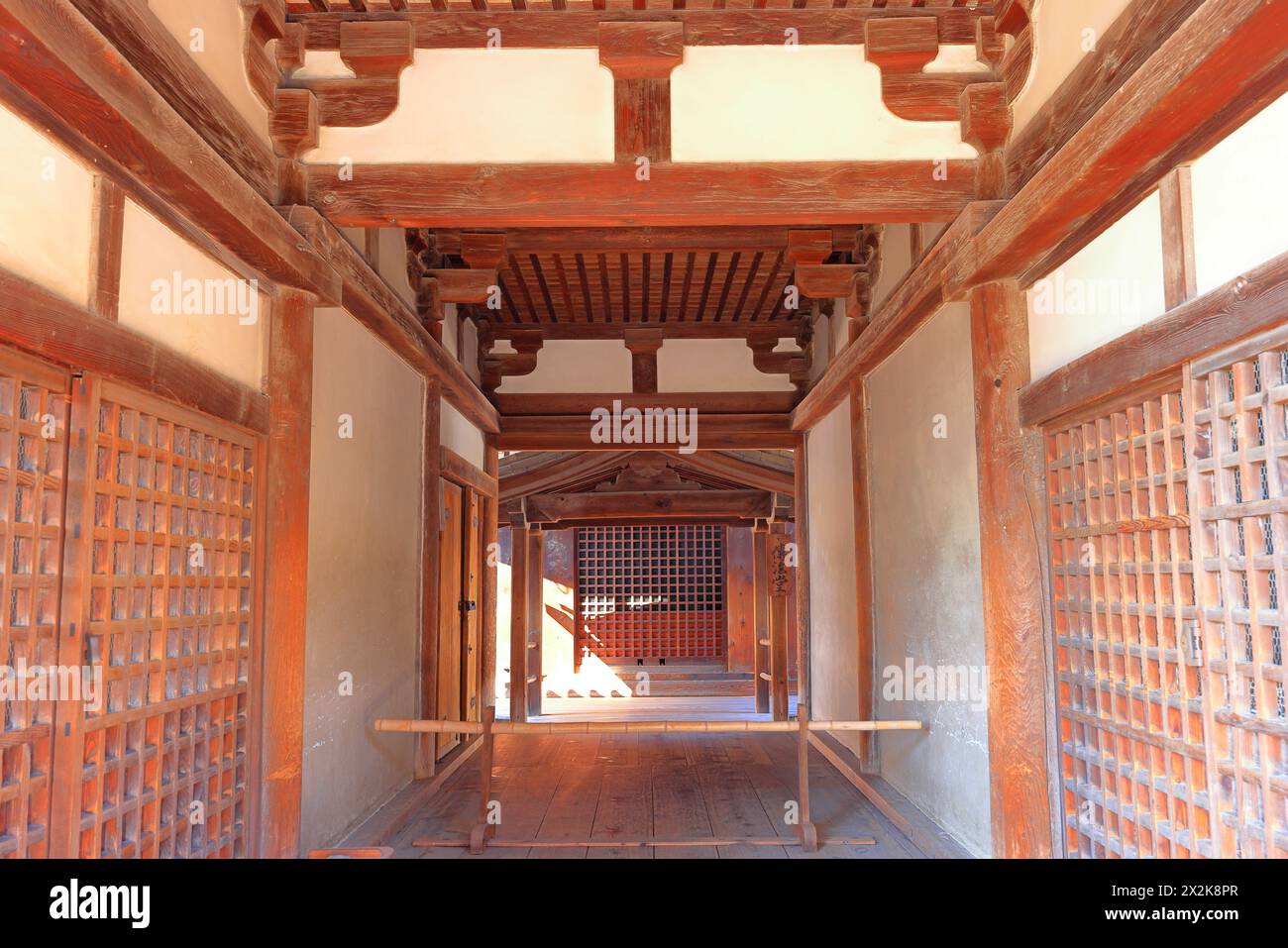 Horyu-ji, a Buddhist temple with world's oldest wooden buildings at ...