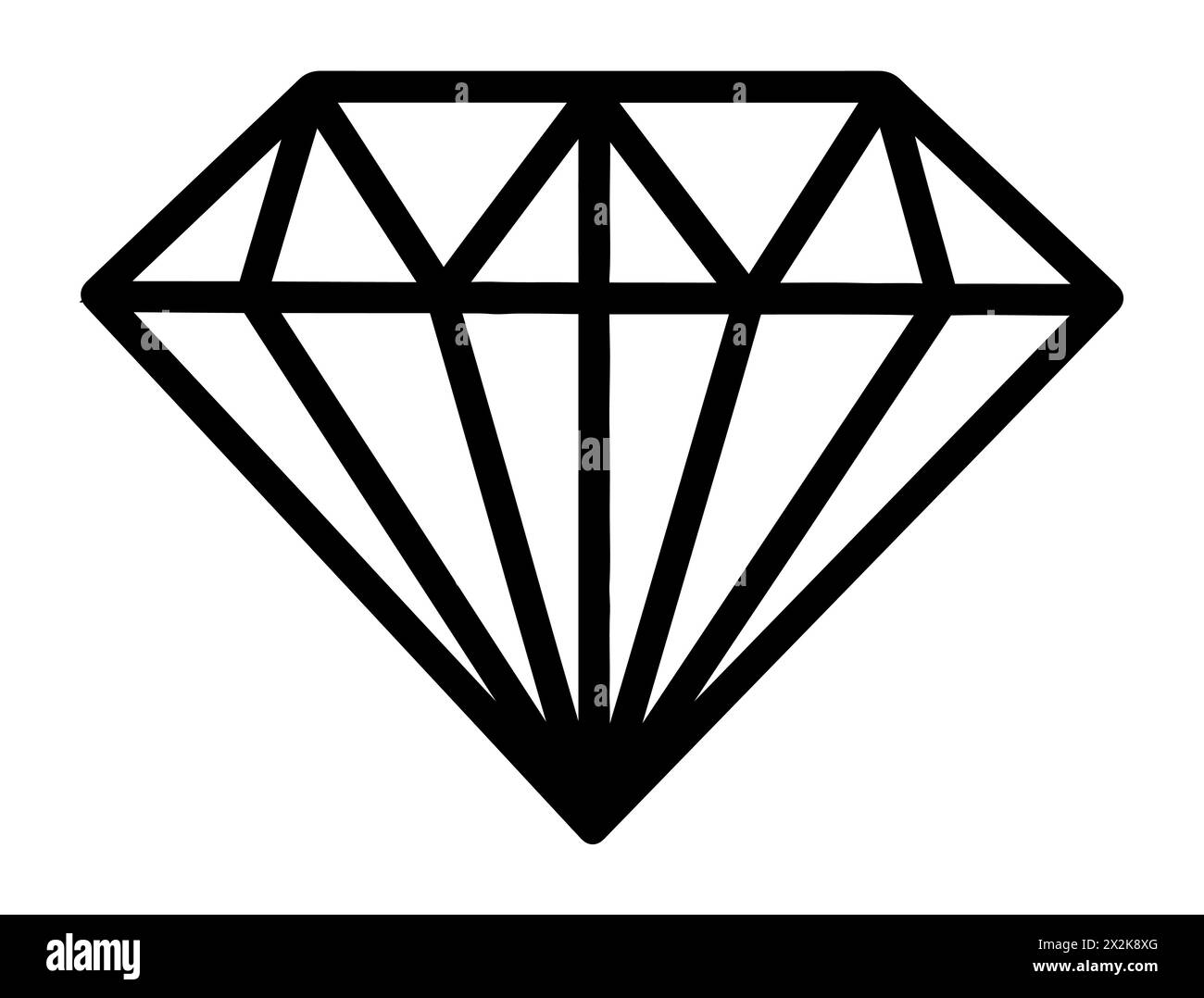 Diamond shape Black and White Stock Photos & Images - Alamy