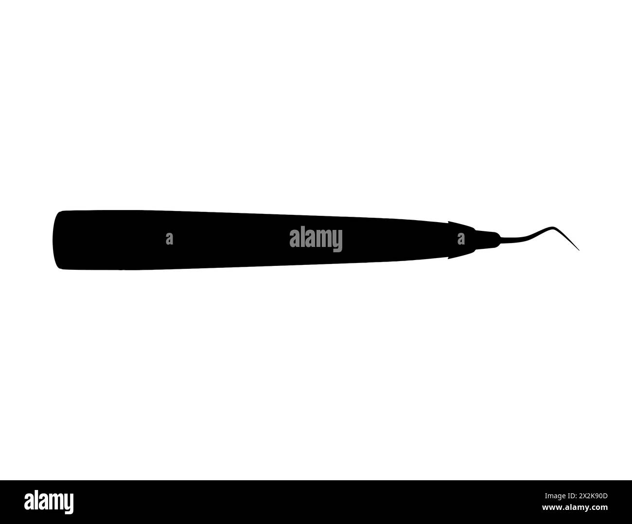 Dental instrument silhouette vector art Stock Vector Image & Art - Alamy