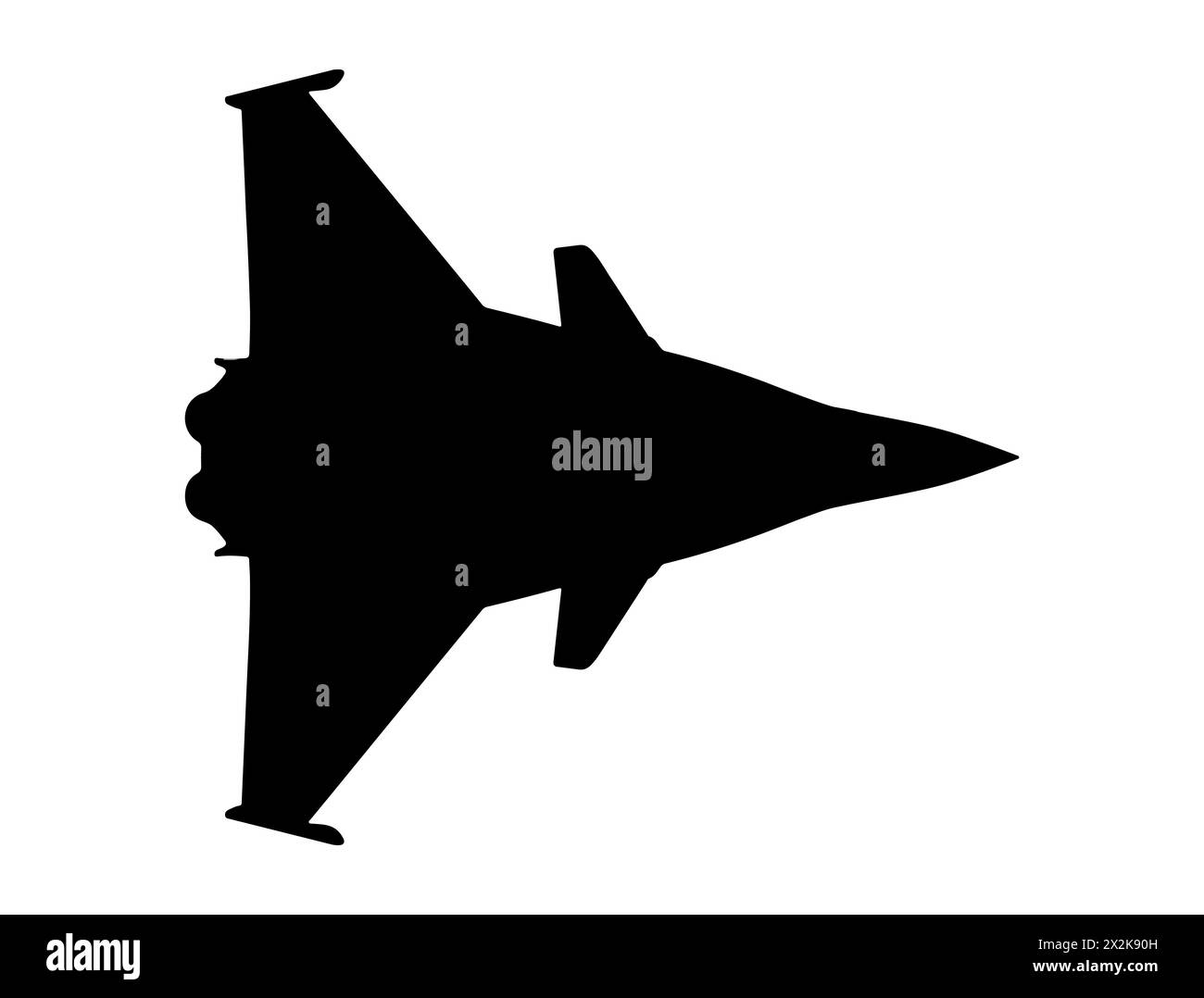 Fighter jet silhouette vector art Stock Vector Image & Art - Alamy