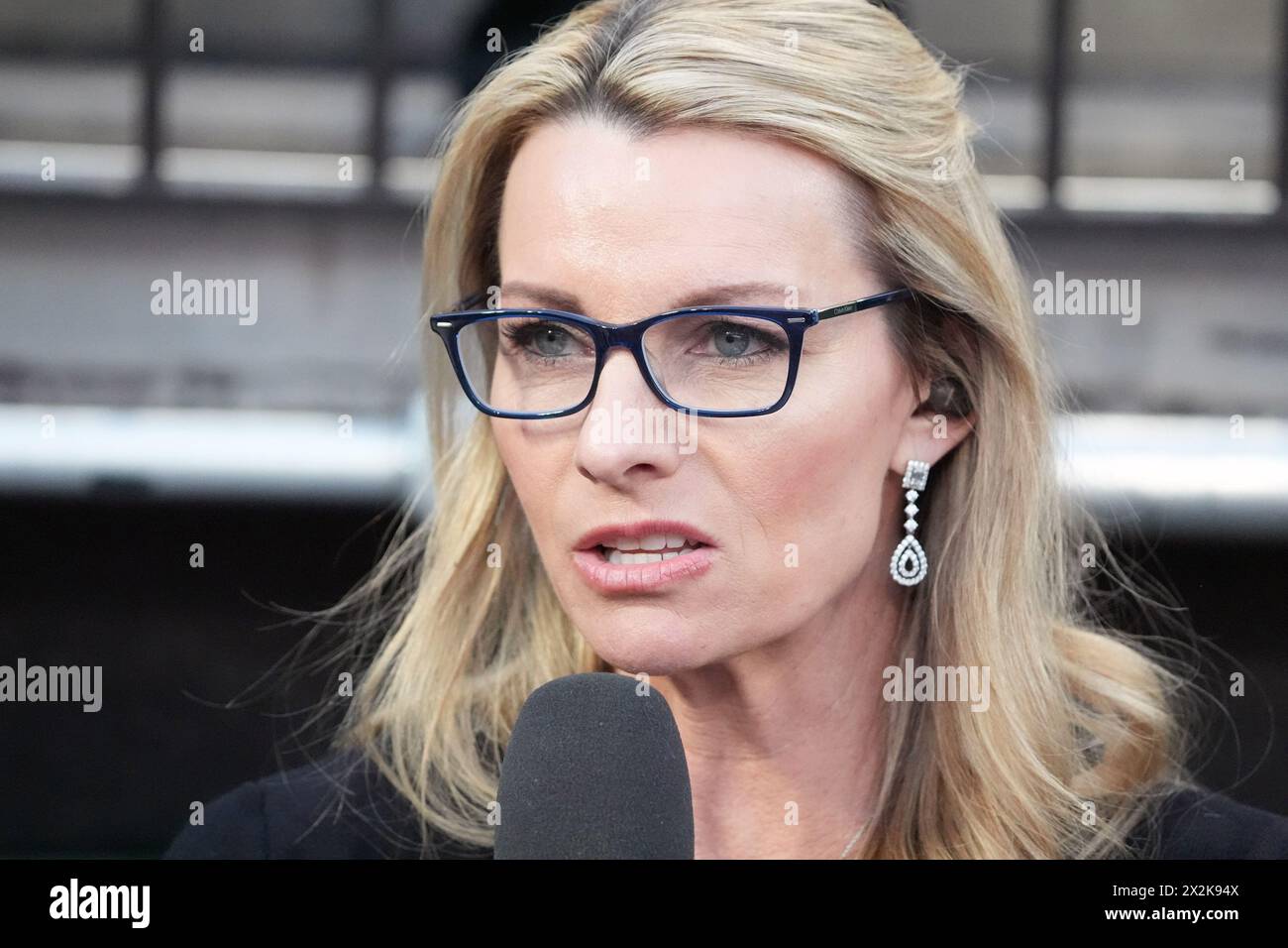St. Louis, United States. 22nd Apr, 2024. Arizona Diamondbacks sideline ...