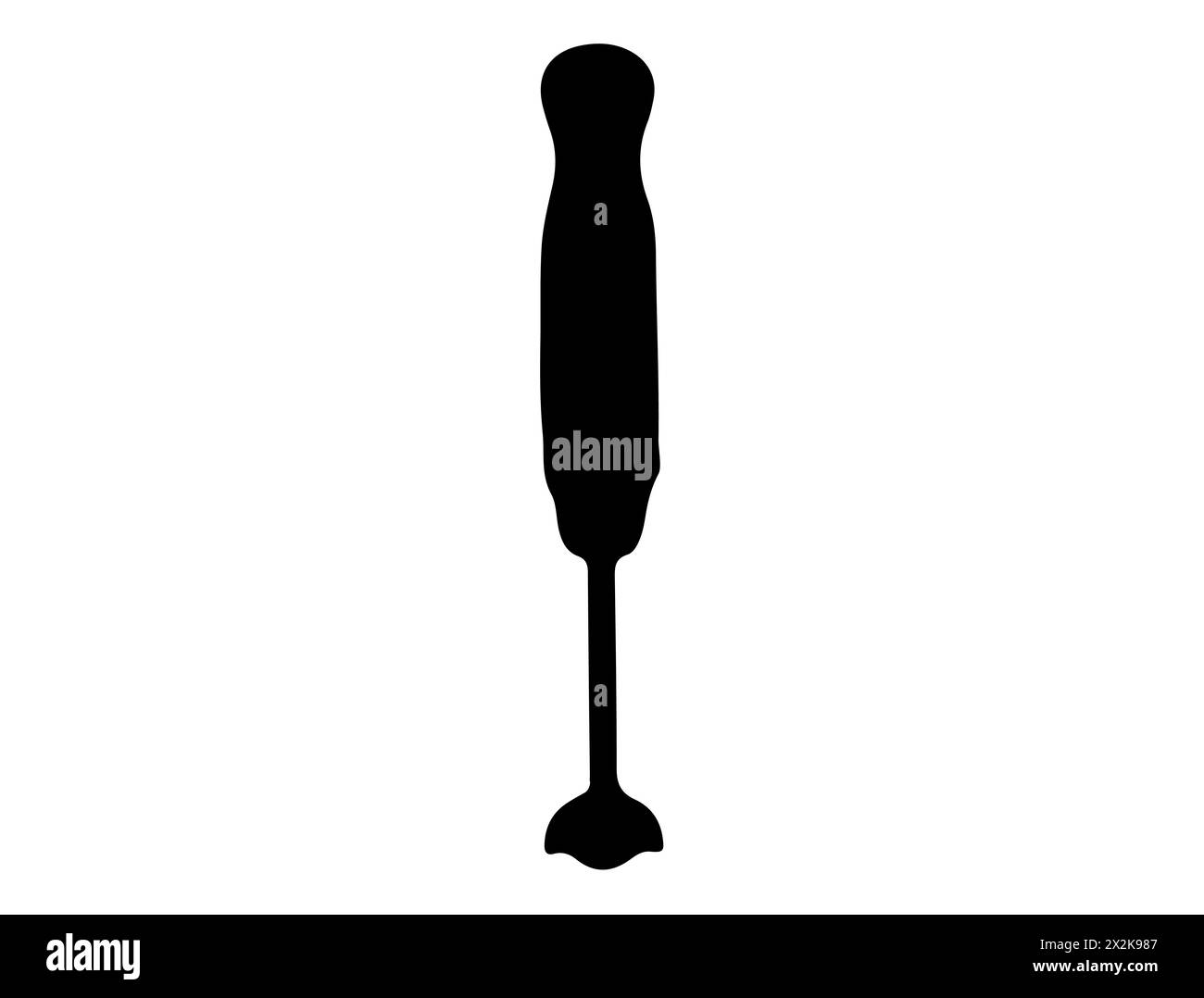 Hand blender silhouette vector art Stock Vector Image & Art - Alamy