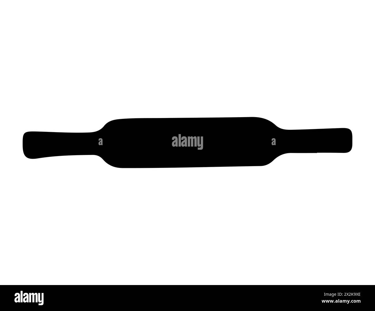 Rolling pin knife bowl Stock Vector Images - Alamy