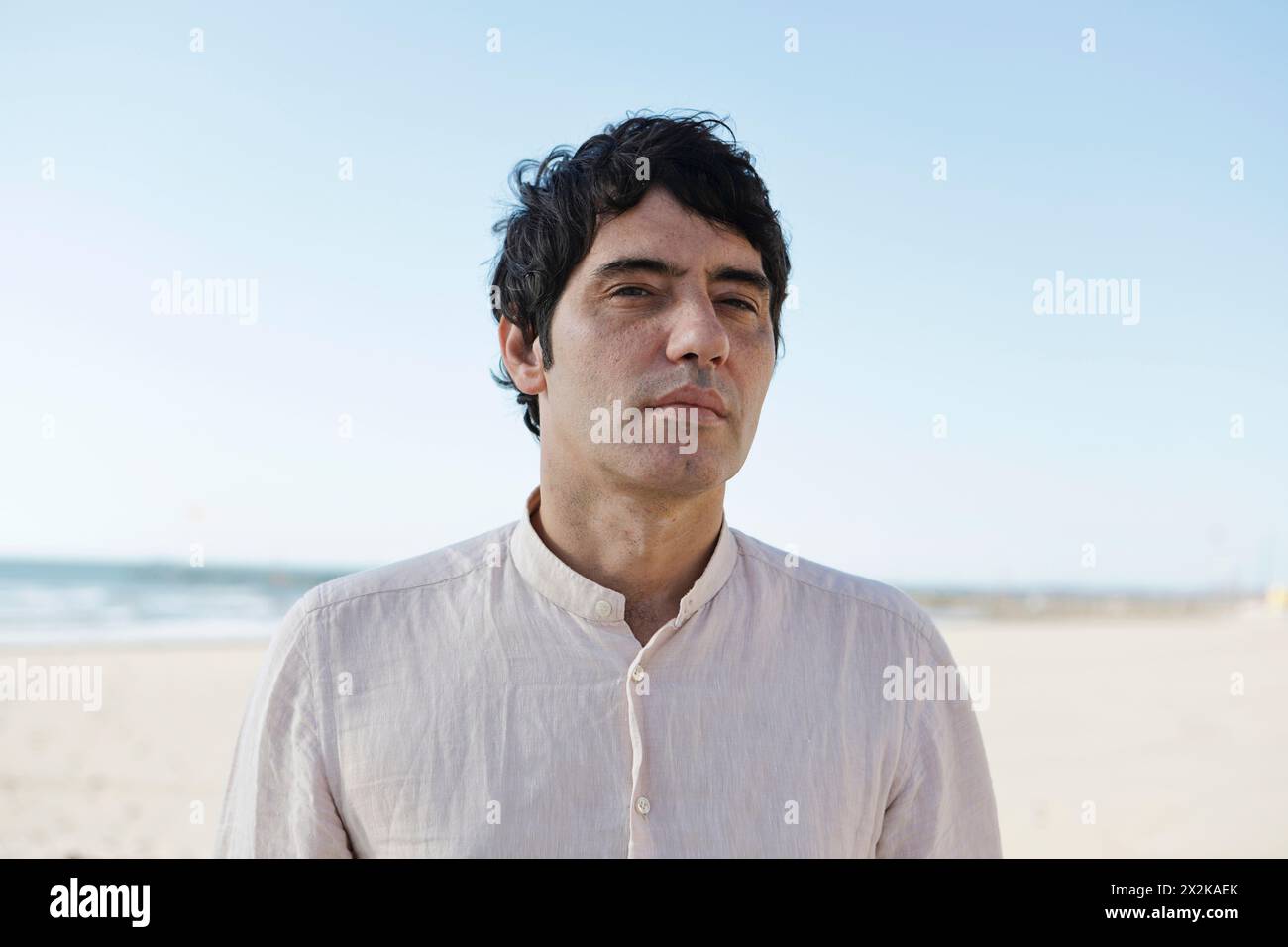 Portrait of Pietro Marcello (director) during the 76th Venice ...