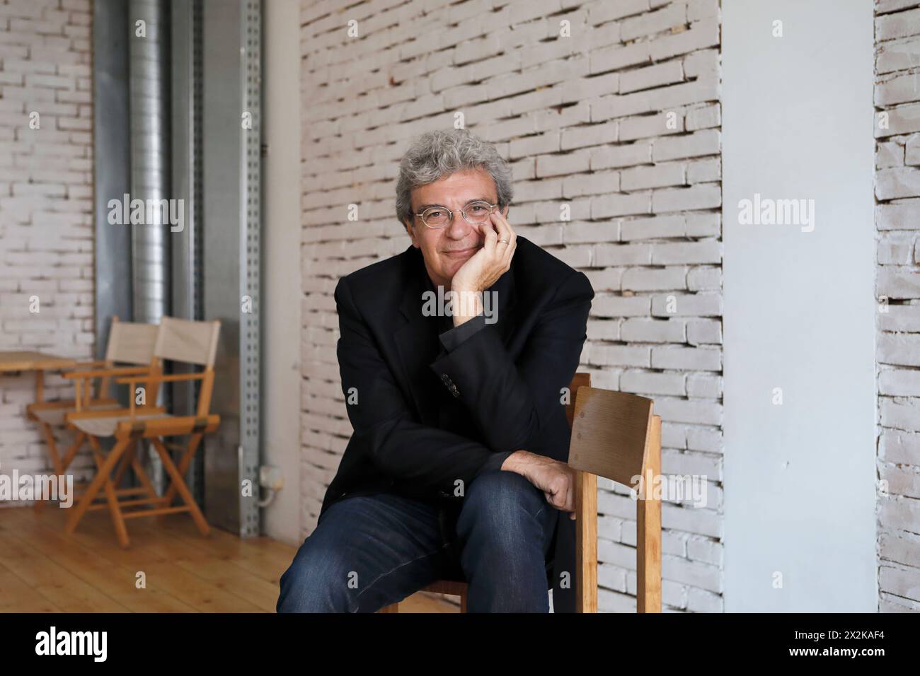 Portrait of Mario Martone (director) 15/05/2019 ©Isabella DE MADDALENA ...
