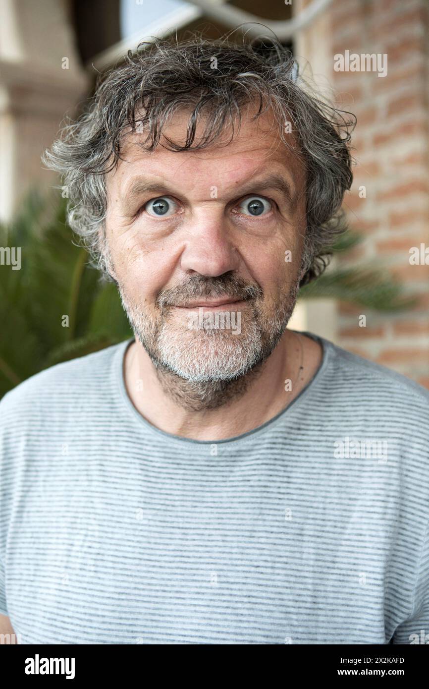 Portrait of Emir Kusturica (director) during the 76th Venice ...