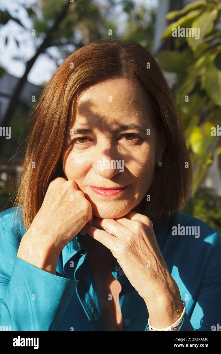 Portrait of Monica Lavin at her place 04/10/2013 ©Isabella De Maddalena ...