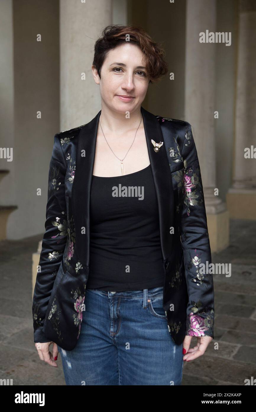 Portrait of Sarah L. Jaffe (journalist) 06/10/2018 ©Isabella DE ...