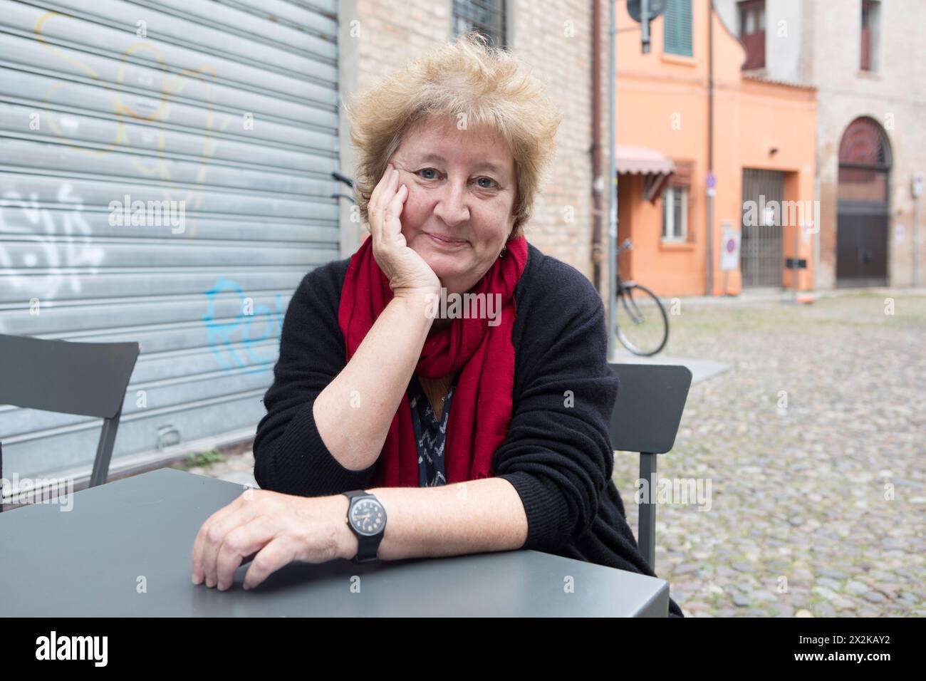 Portrait of Katha Pollitt 06/10/2018 ©Isabella De Maddalena/opale.photo ...