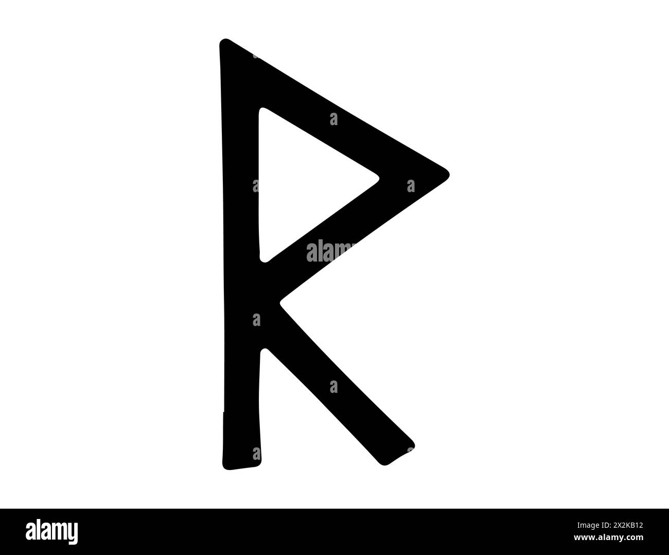 Viking rune alphabet silhouette vector art Stock Vector Image & Art - Alamy