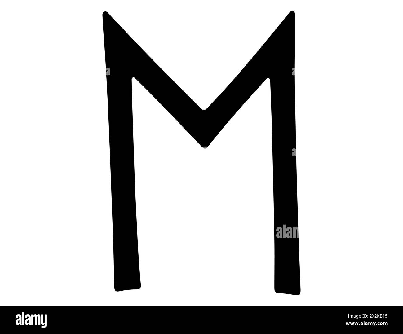 Viking rune alphabet silhouette vector art Stock Vector Image & Art - Alamy