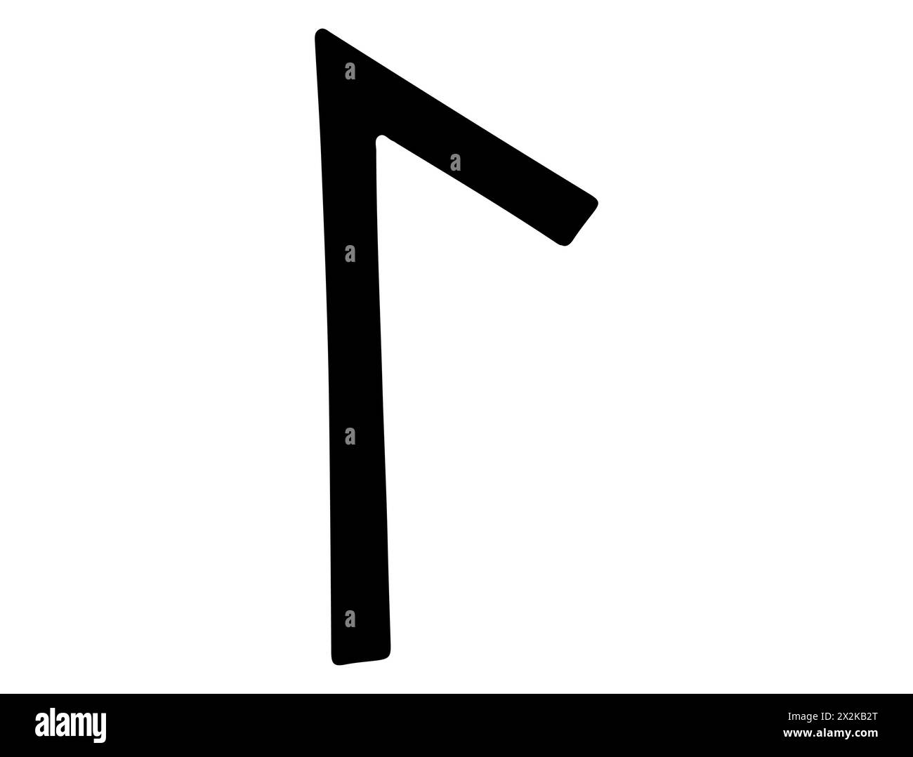 Viking rune alphabet silhouette vector art Stock Vector Image & Art - Alamy