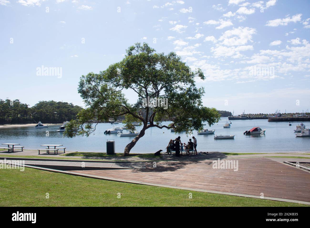 Seafront waterfront ulladulla harbour beach foreshore harbor cit hi-res ...