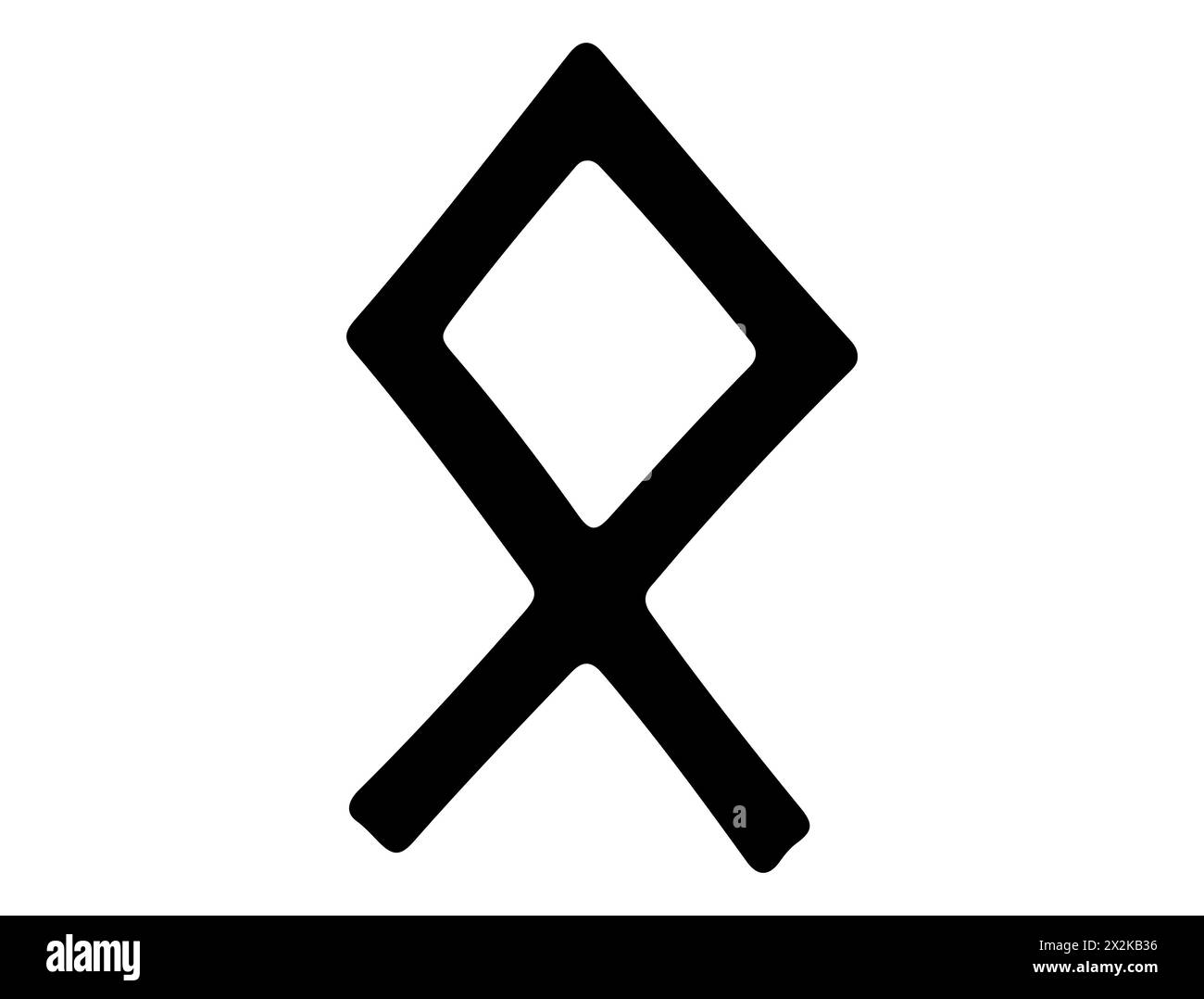 Viking rune alphabet silhouette vector art Stock Vector Image & Art - Alamy