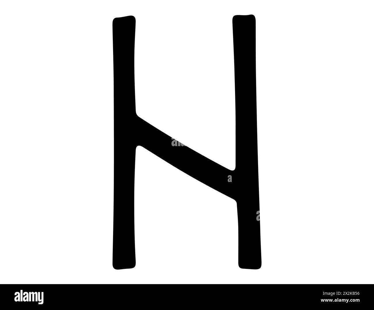 Viking rune alphabet silhouette vector art Stock Vector Image & Art - Alamy