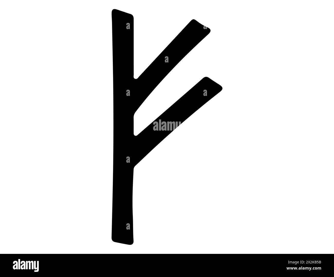 Viking rune alphabet silhouette vector art Stock Vector Image & Art - Alamy