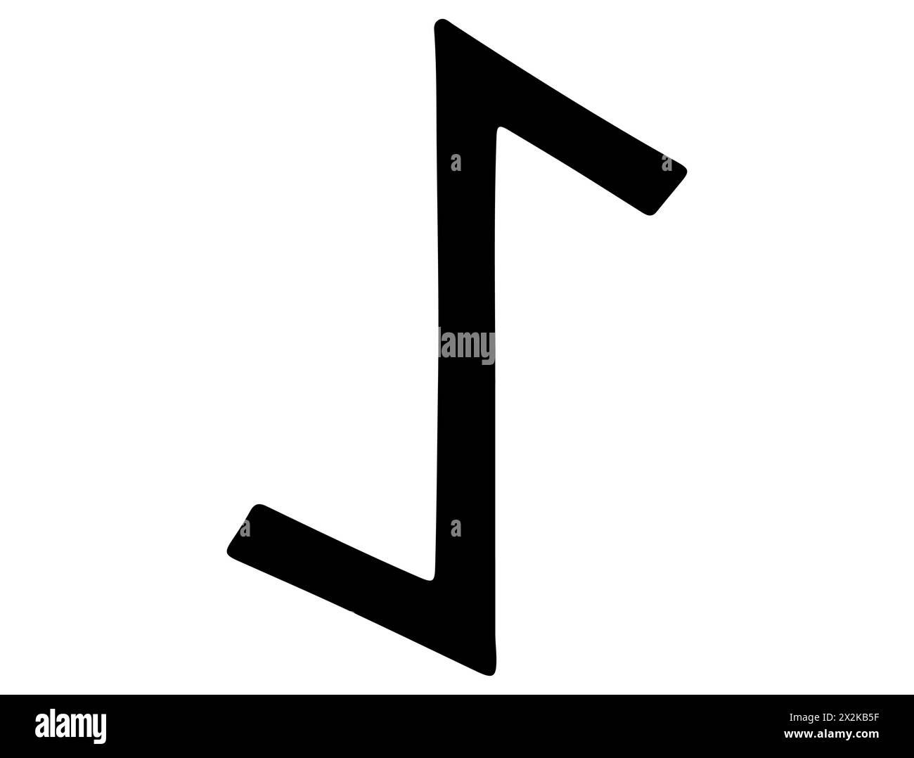 Viking rune alphabet silhouette vector art Stock Vector Image & Art - Alamy