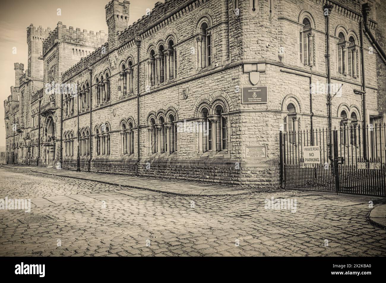 Castle Barracks and Armoury, Bury, Lancashire, England, United Kingdom ...