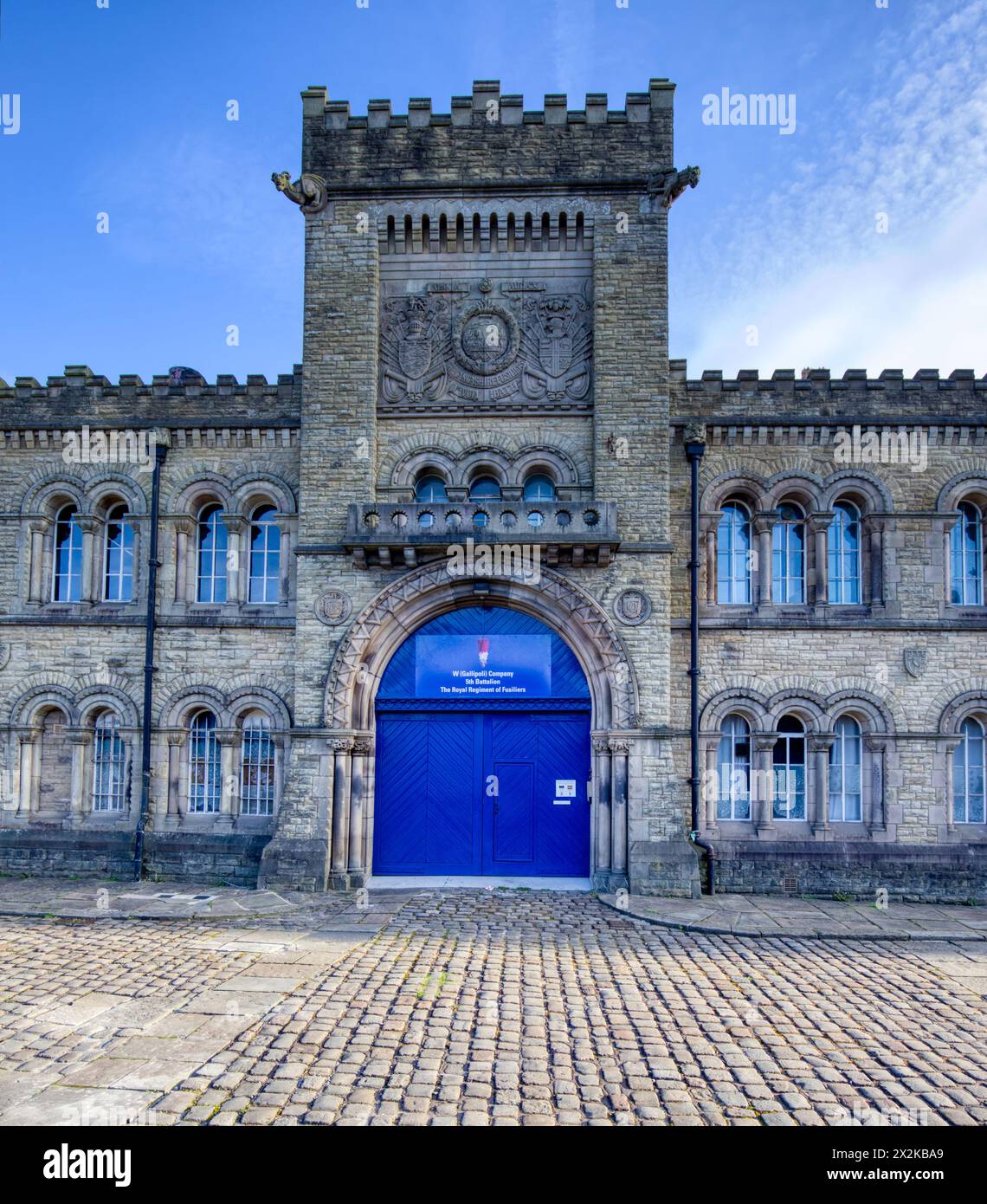 Castle Barracks and Armoury, Bury, Lancashire, England, United Kingdom ...