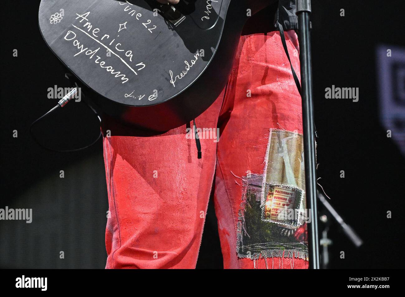 Nelson Mandela Forum, Florence, Italy, April 21, 2024, Armenian singer ...