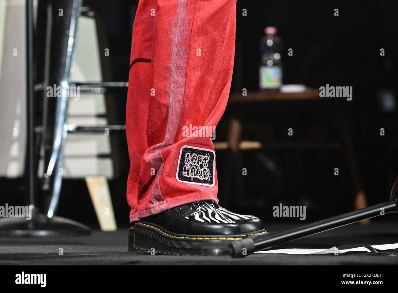 Nelson Mandela Forum, Florence, Italy, April 21, 2024, Armenian singer ...